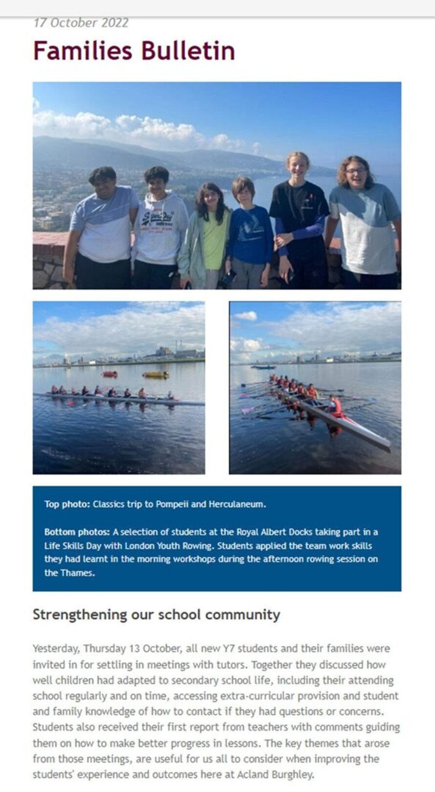 Acland Burghley School - Profile (2024)