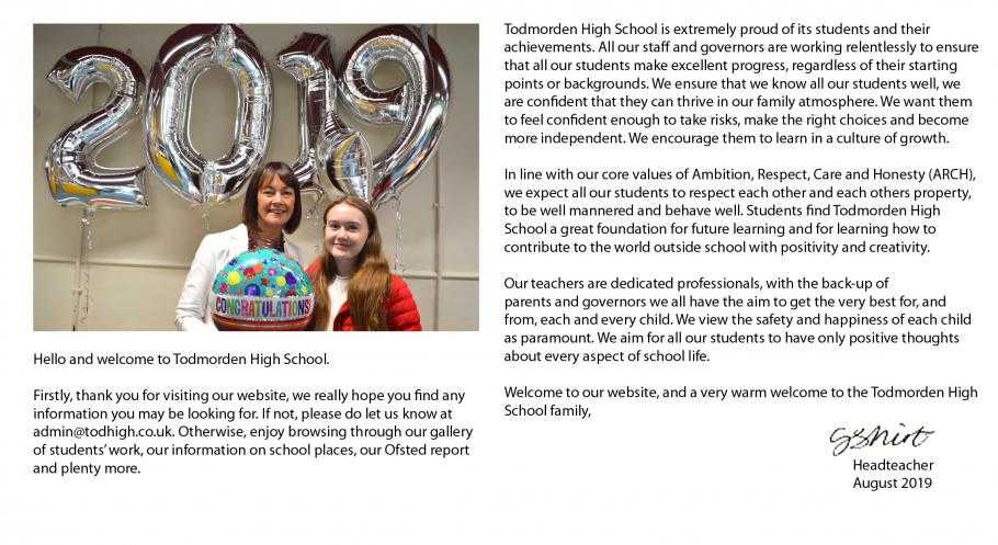 Todmorden High School - Profile (2024)