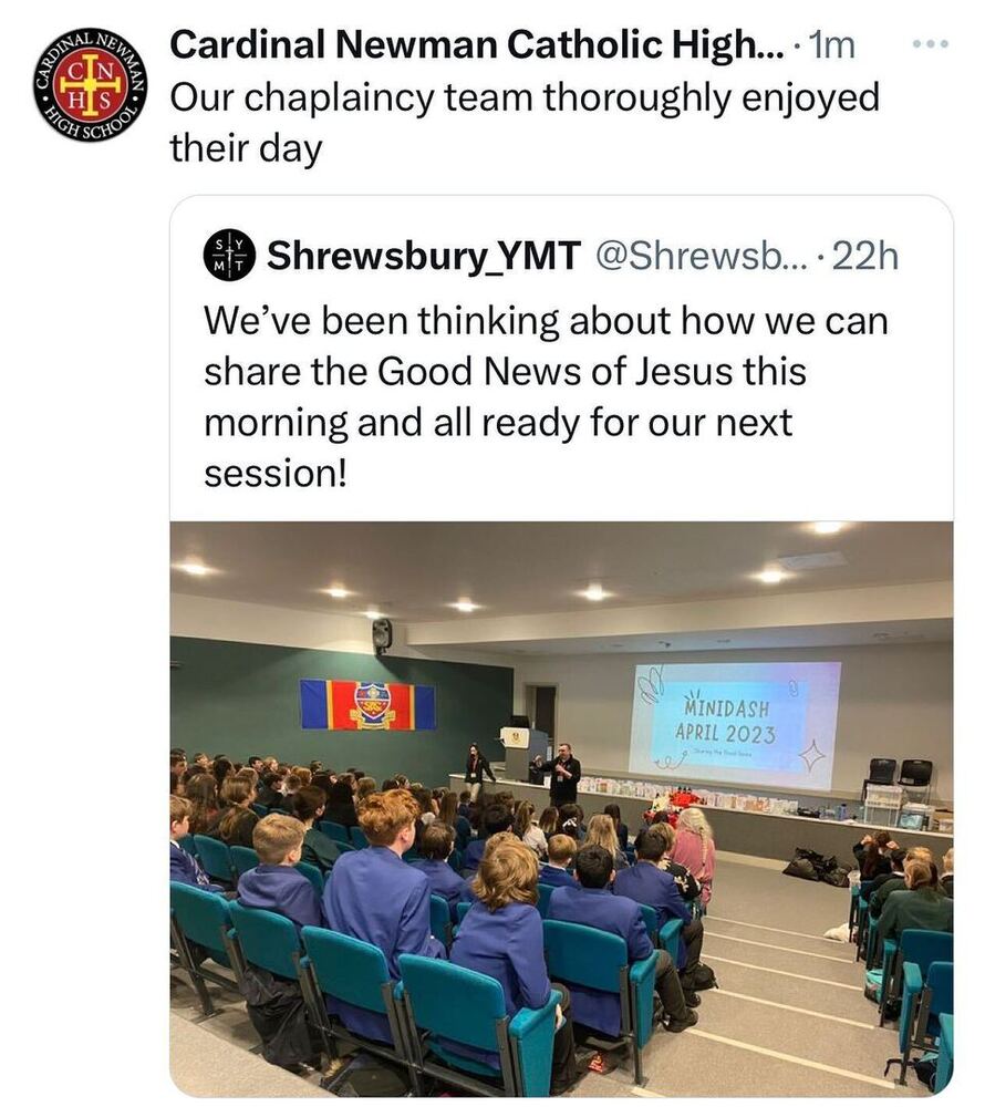 Cardinal Newman Catholic High School - Profile (2023)