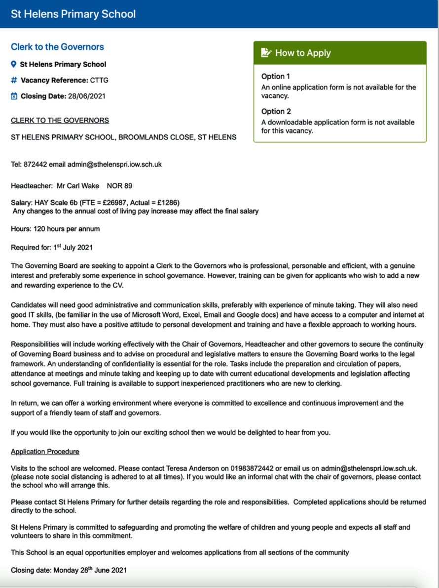 Bembridge Church of England Primary School - Profile (2023)