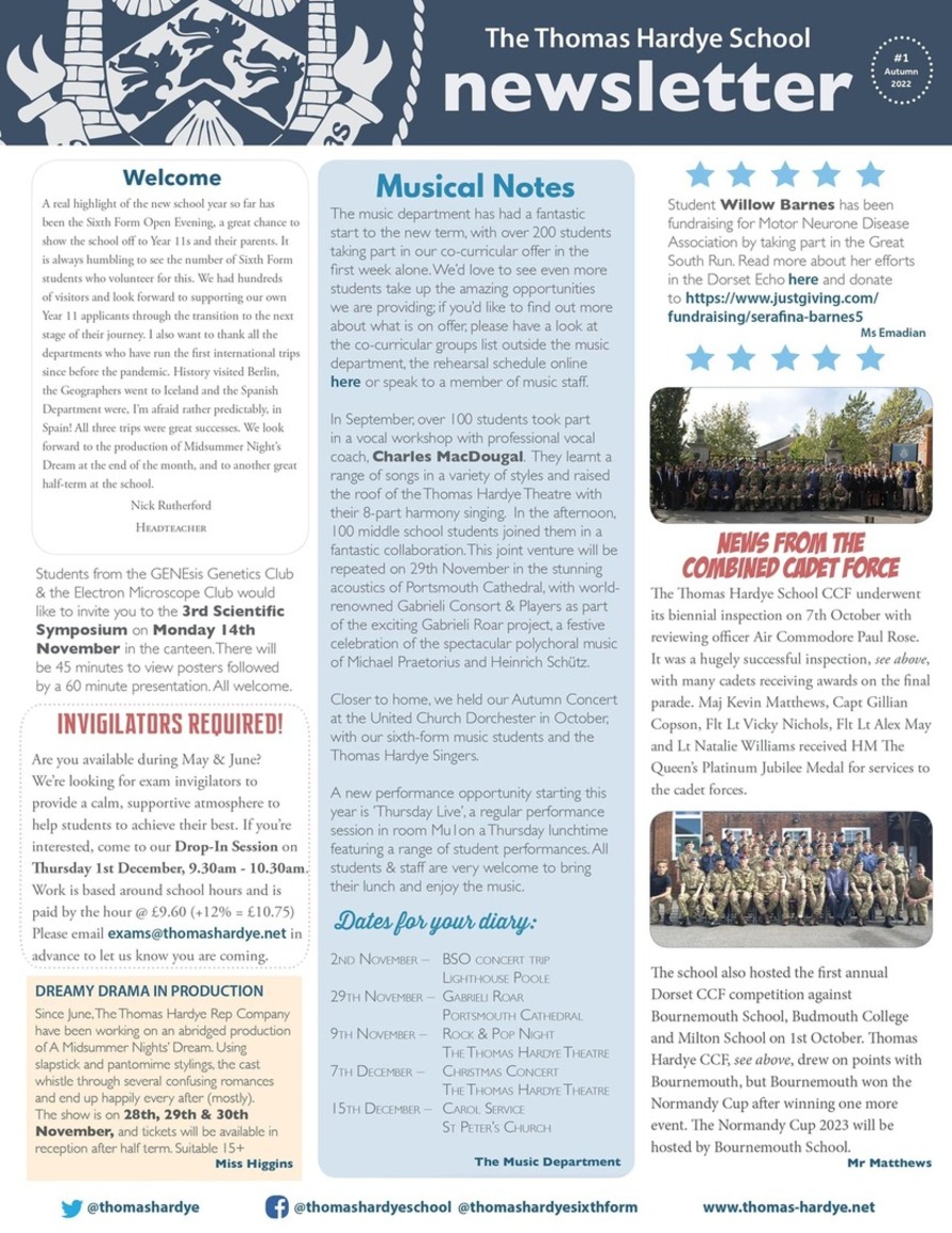 The Thomas Hardye School - Profile (2023)