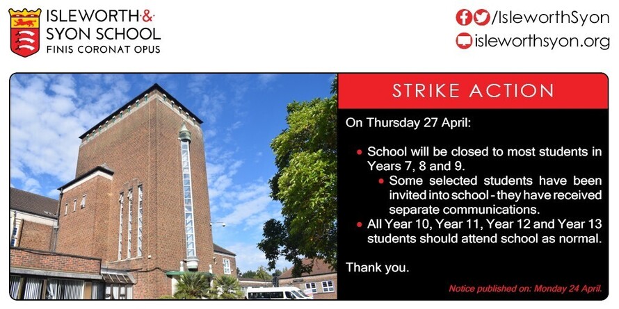 Isleworth and Syon School for Boys - Profile (2023)