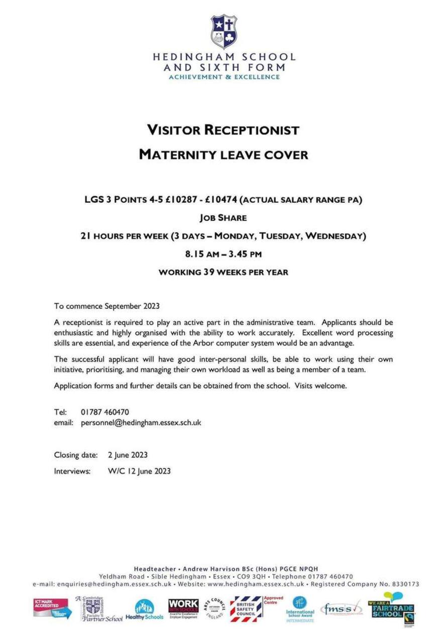 Hedingham School and Sixth Form - Profile (2023)