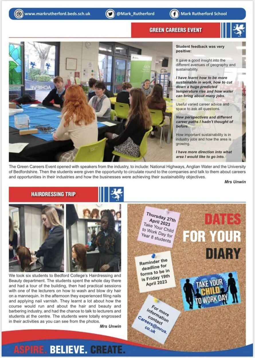 Mark Rutherford School - Profile (2023)