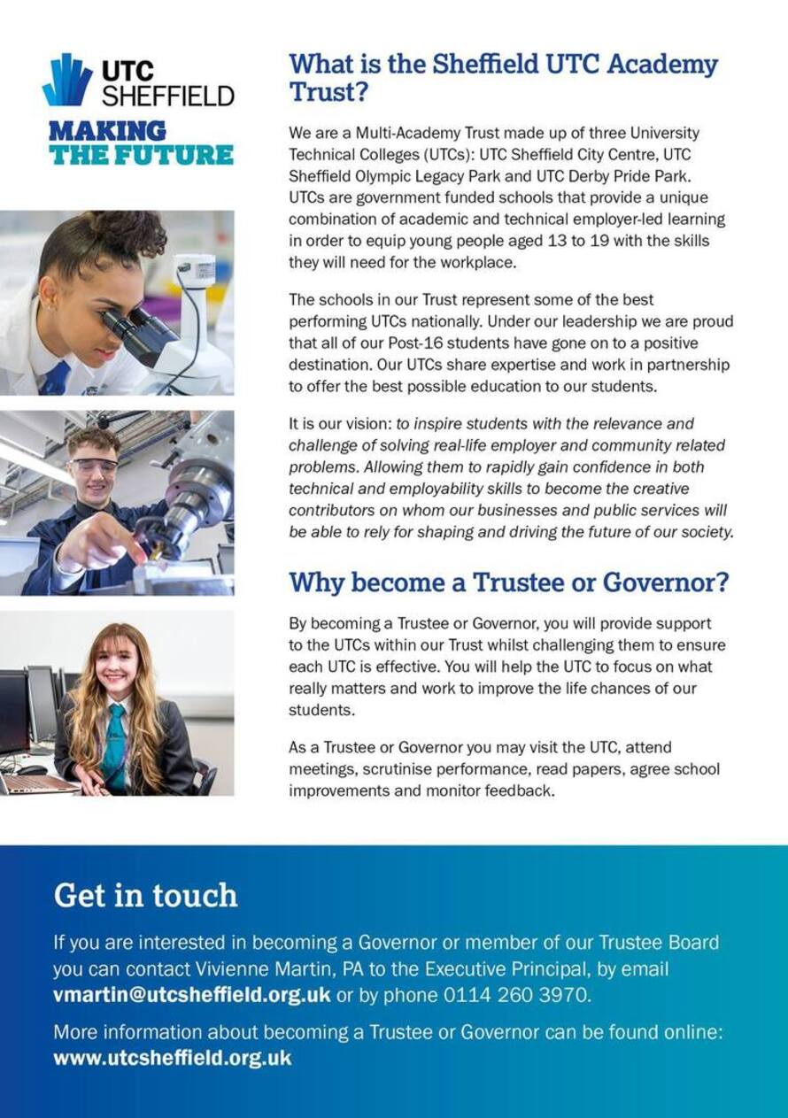 UTC Sheffield City Centre - Profile (2023)