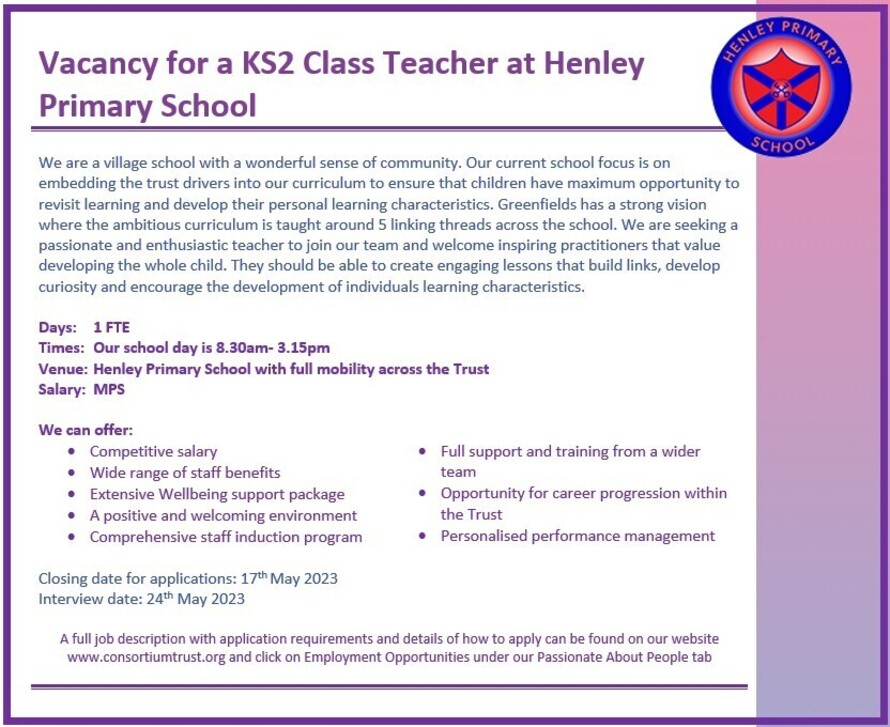 Mendham Primary School - Profile (2023)